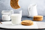 Thin and Crispy Gingersnap Cookies - Hungry Foodie