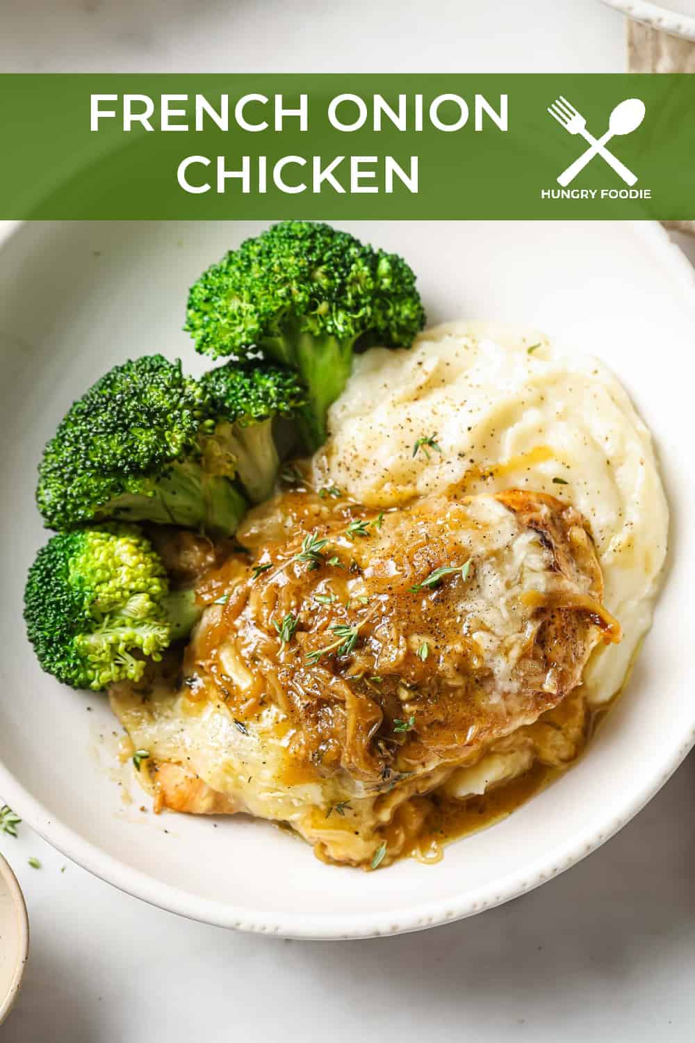 French Onion Chicken - Hungry Foodie